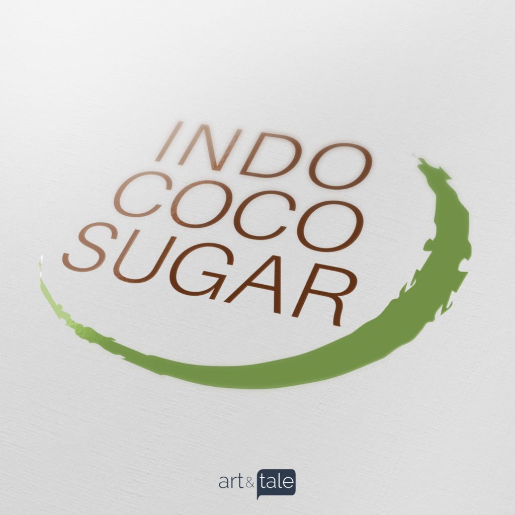 Indo Coco Sugar Logo Design and Packaging - art & tale